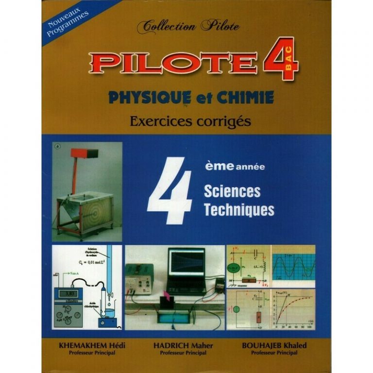 Collection Pilote Physique-Chimie 4ème Sciences Techniques - SYNOTEC Collection Pilote Physique-Chimie 4ème Sciences Techniques - SYNOTEC